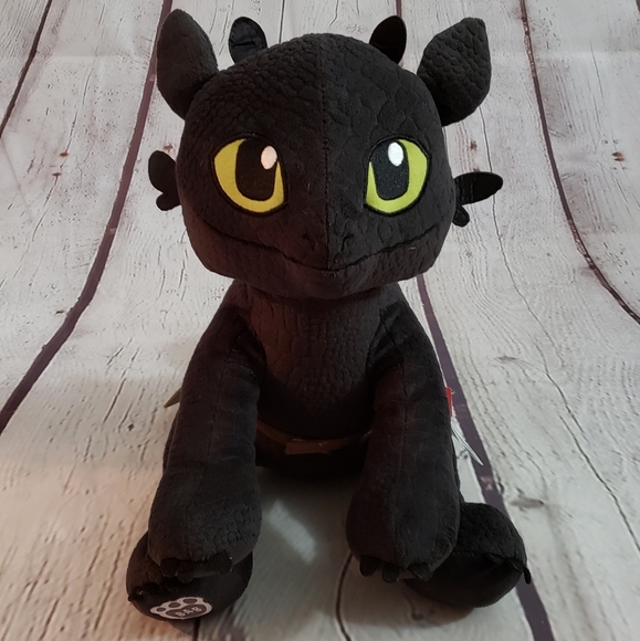Toothless Plush Build A Bear Saddle